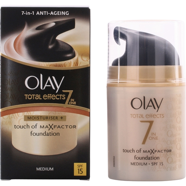 Olay Total Effects Touch of Foundation - - - Sävytetty Päivävoide ...