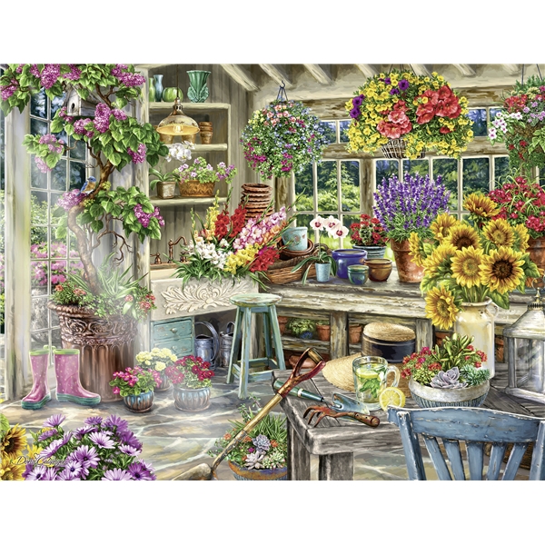 Palapeli 2000 Palaa Gardener's Paradise - 2000 palaa - Ravensburger ...
