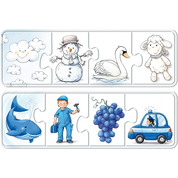 Palapeli 6 x 4 palaa All Of My Colors - Lasten palapelit - Ravensburger ...