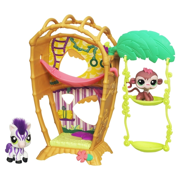 Littlest Pet Shop Zebra Cozy Condo Playset 36968 - Littlest Pet Shop ...