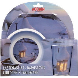 Muumi Melamiiniastiasto Muumi-animaatio Talvi - Muumi - Mumin ...