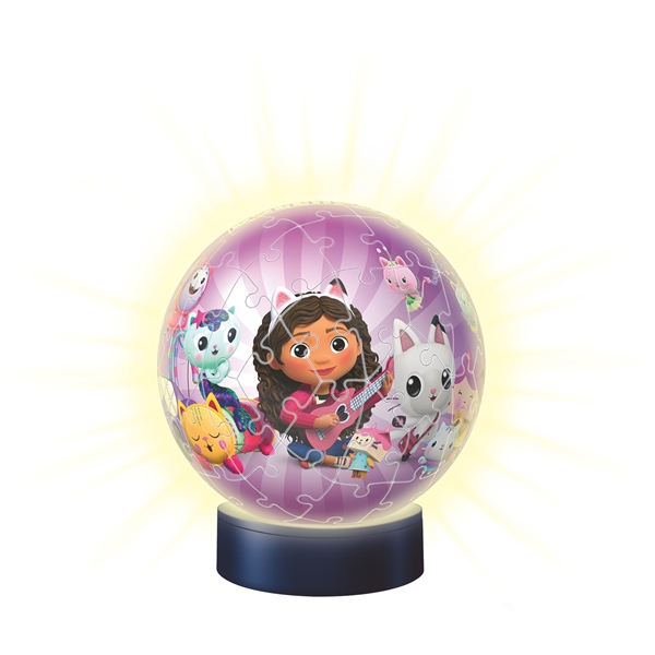 Palapeli 3D Gabby's Dollhouse Night Light 72 p - 3D-Palapeli ...