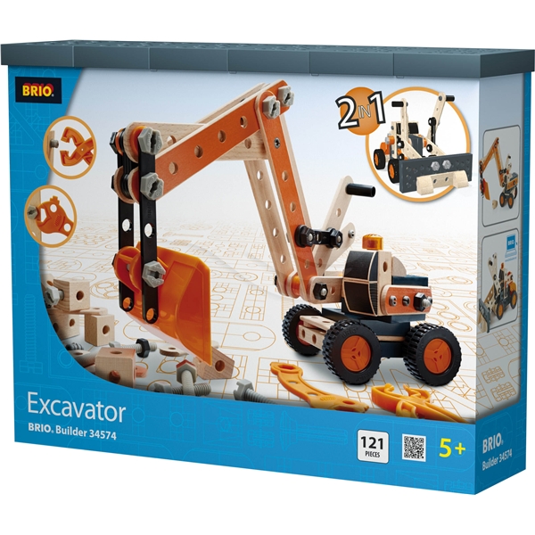 BRIO Builder 34574 Excavator - BRIO Builder - BRIO | Shopping4net