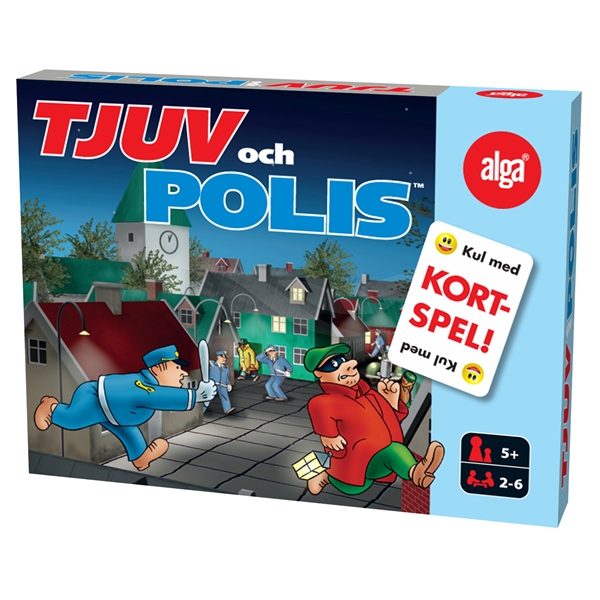 Alga Rosvo ja Poliisi -korttipeli - Taskupelit - Alga | Shopping4net