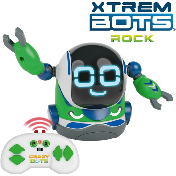 Xtrem Bots Crazy Bots Rock - Radio-ohjattavat - Xtrem Bots | Shopping4net